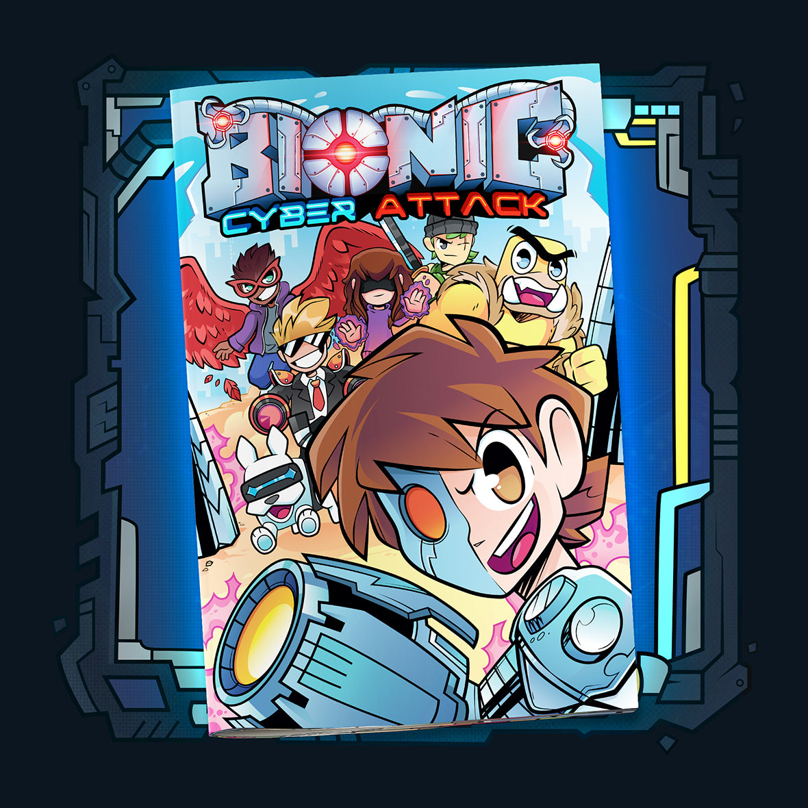 Bionic Comic Book: Cyber Attack