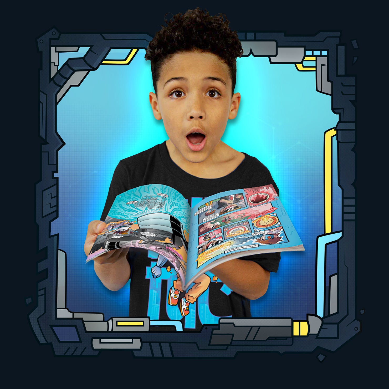 Bionic Comic Book: Cyber Attack